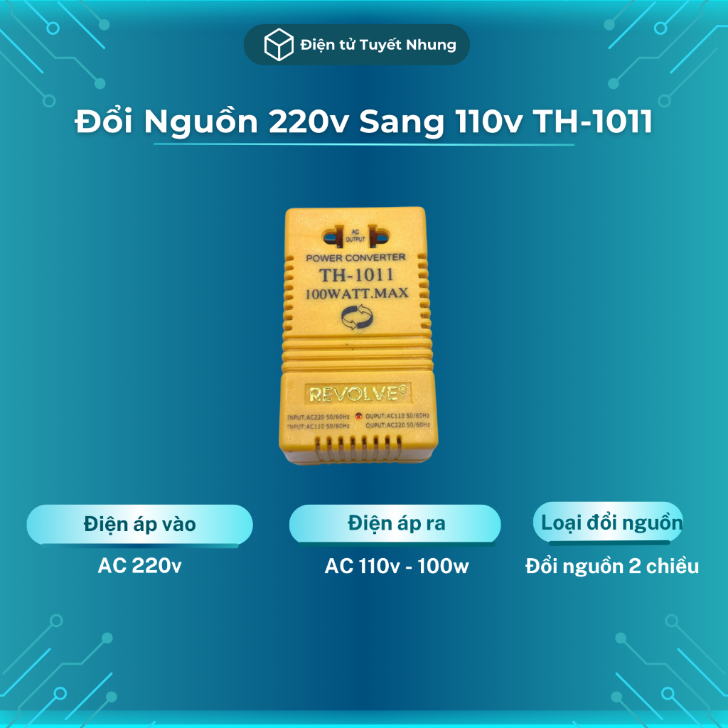 Đổi Nguồn 220v Sang 110v Và Ngược Lại TH-1011 Chất Lượng - Cục Đổi Điện 110v 220v BH Lỗi 1-1 7 ...