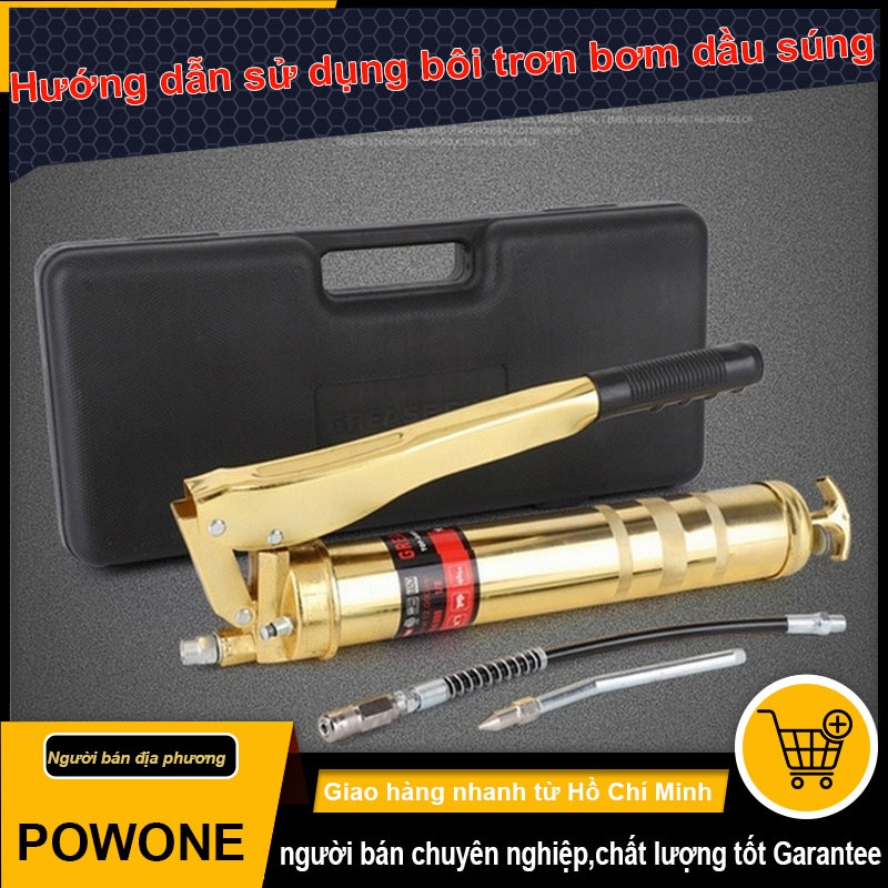 POWONE Hướng dẫn sử dụng bôi trơn súng bơm dầu 600CC 900CC Xe tải Xe tải Hướng dẫn sử dụng Lube ...