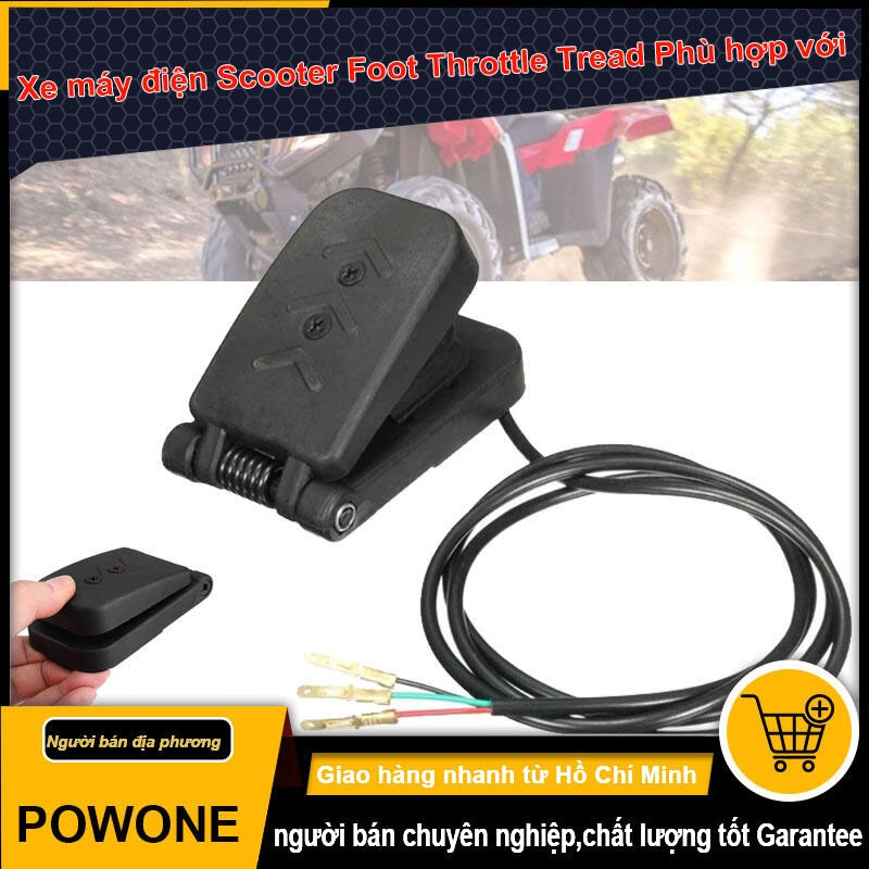 POWONE Xe máy Foot Throttle Tread Accelerator cho Kart ATV Scooter Xe ...