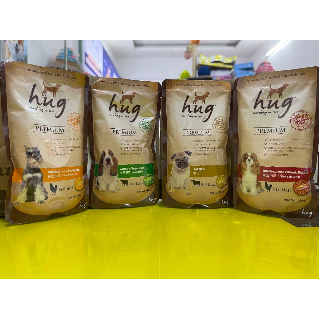 Pate Hug 120g - thức ăn cho chó trưởng thành | Shopee Việt Nam