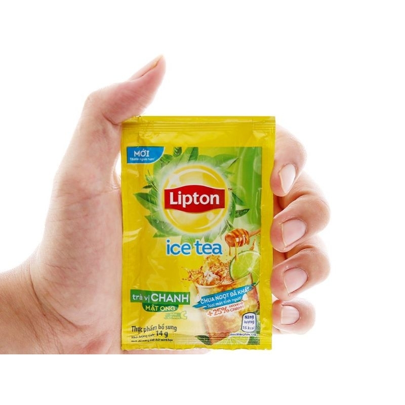 1 gói trà lipton ice tea trà vị Chanh Mật Ong 12g(date 4/2026) | Shopee ...
