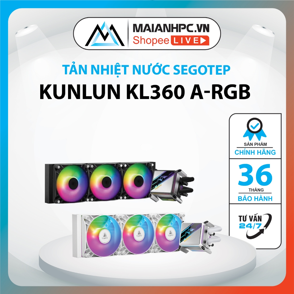 Chia sẻ Tản Nhiệt Nước Segotep Kunlun KL360 ARGB | Shopee Việt Nam