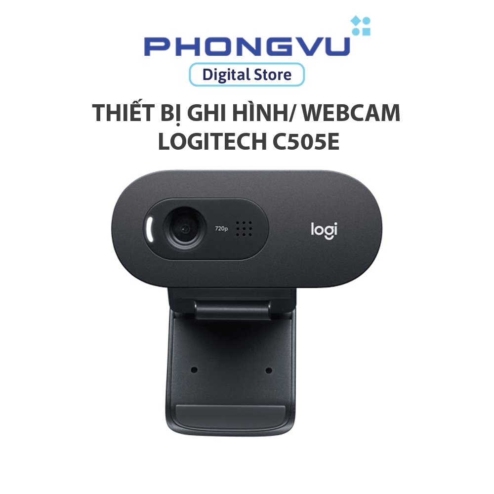 Thiết bị ghi hình/ Webcam Logitech C505e - Bảo hành 36 tháng | Shopee Việt Nam