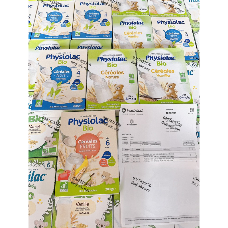 Bột lắc sữa Physiolac 4m+ ( Bill Air) | Shopee Việt Nam