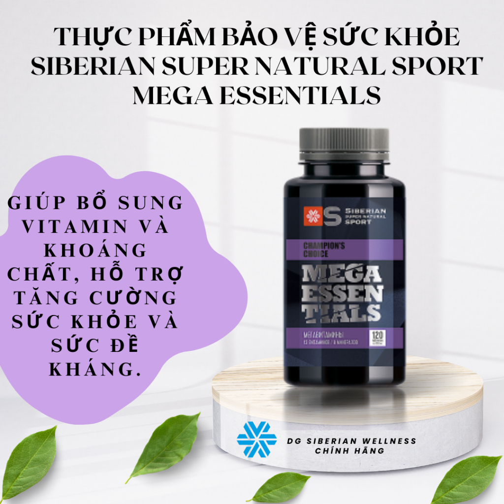 [CHÍNH HÃNG] Super Natural Sport Mega Essentials - SIBERIAN WELLNESS ...