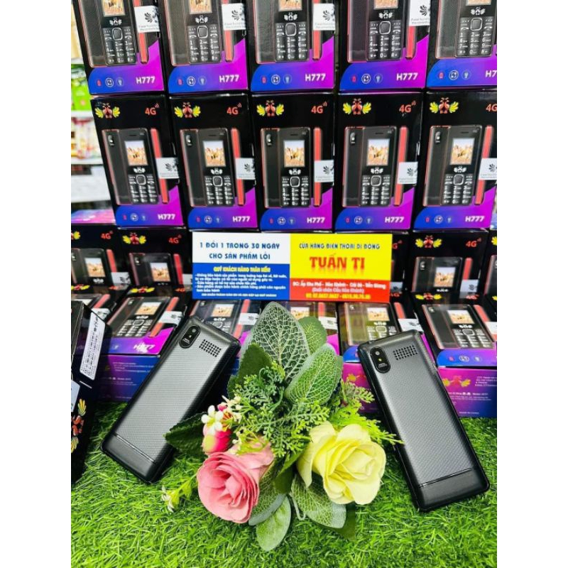 Điện Thoại Phím 4G H777 | Shopee Việt Nam