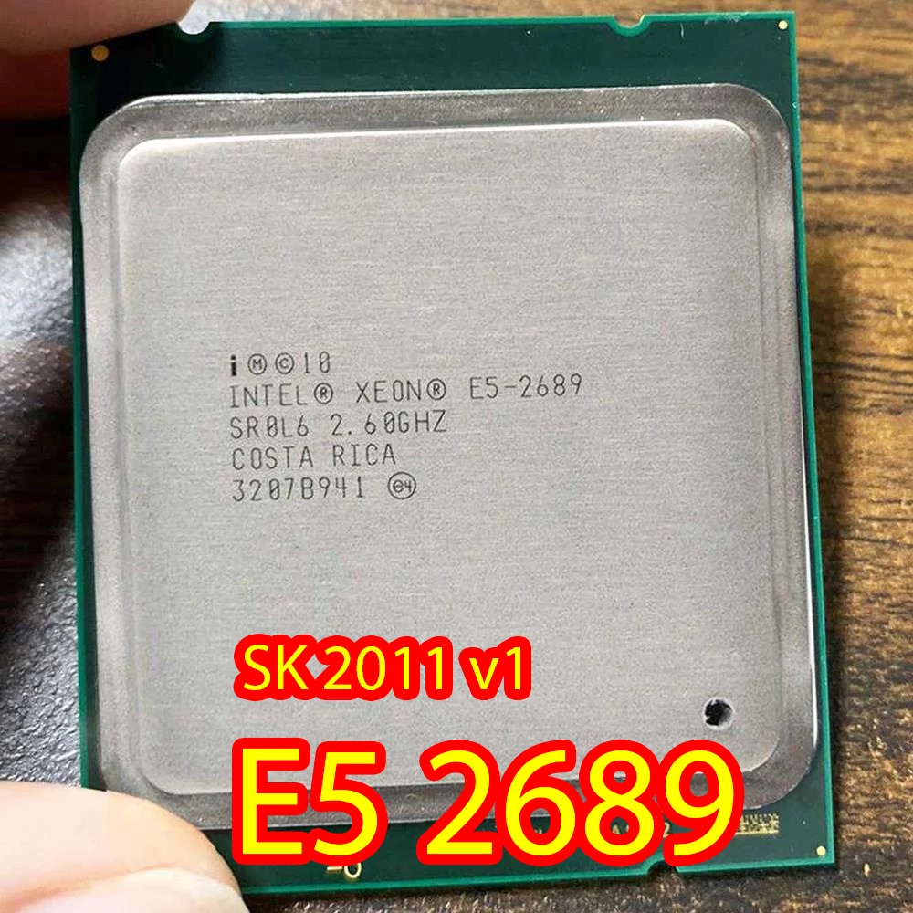CPU Xeon e5 2689 sk 2011 (8 nhân 16 luồng - xung 3.3-3.6Ghz) | Shopee ...