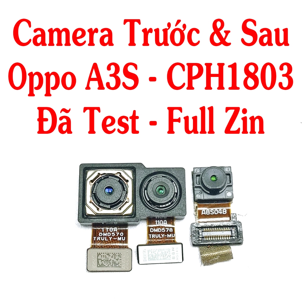 Camera Trước Và Sau Điện Thoại Oppo A3S - CPH1803 Đã Test Full Zin ...