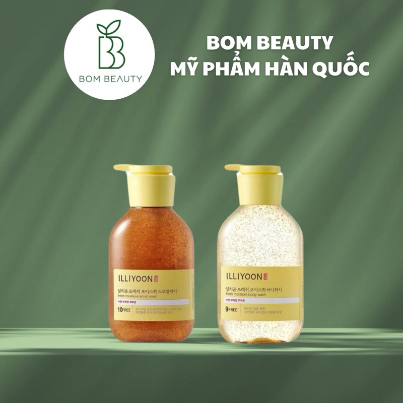 Sữa tắm I//l//i//y//oon Fresh Moisture Scrub Body Wash 400ml | Shopee ...