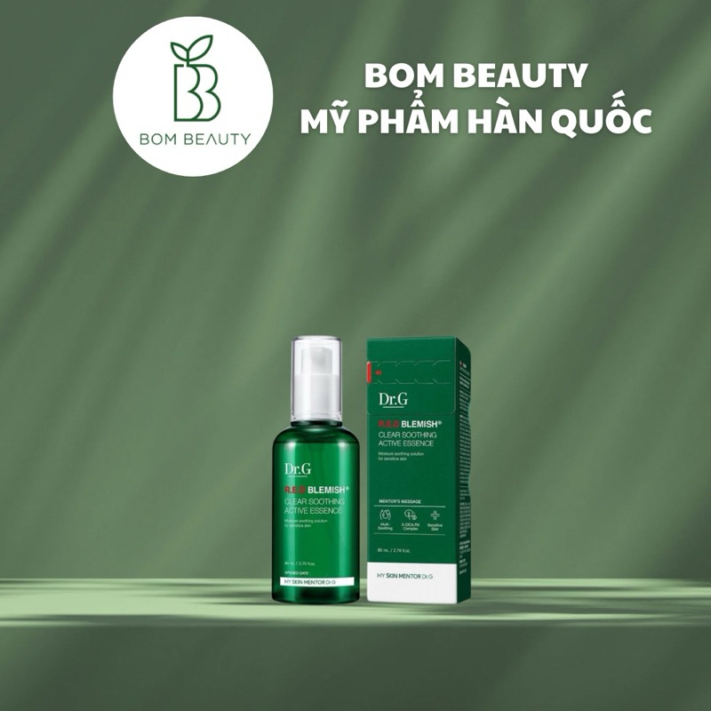 Tinh Chất drg dr.g 80ml Dưỡng Ẩm, Làm Dịu Da, Giảm Thâm Mụn R.E.D Blemish Clear Soothing Active ...