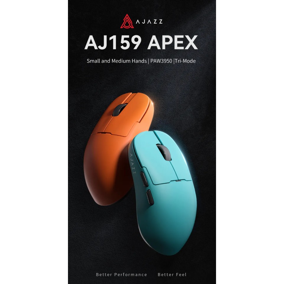( NEW ) Chuột Gaming không dây Ajazz AJ159 / AJ179 Series | PAW3950- PAW3395 | 1-8k |DOCK RGB ...