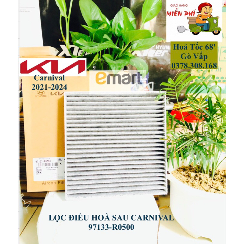 [Kia Carnival] Lọc gió điều hoà sau Carnival 2021-2024, than hoạt tính ...