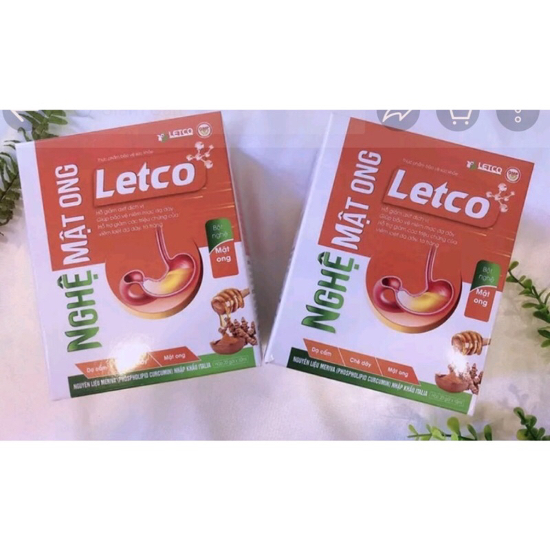 [ Chính hãng] nghệ mật ong Letco hộp 20 gói | Shopee Việt Nam