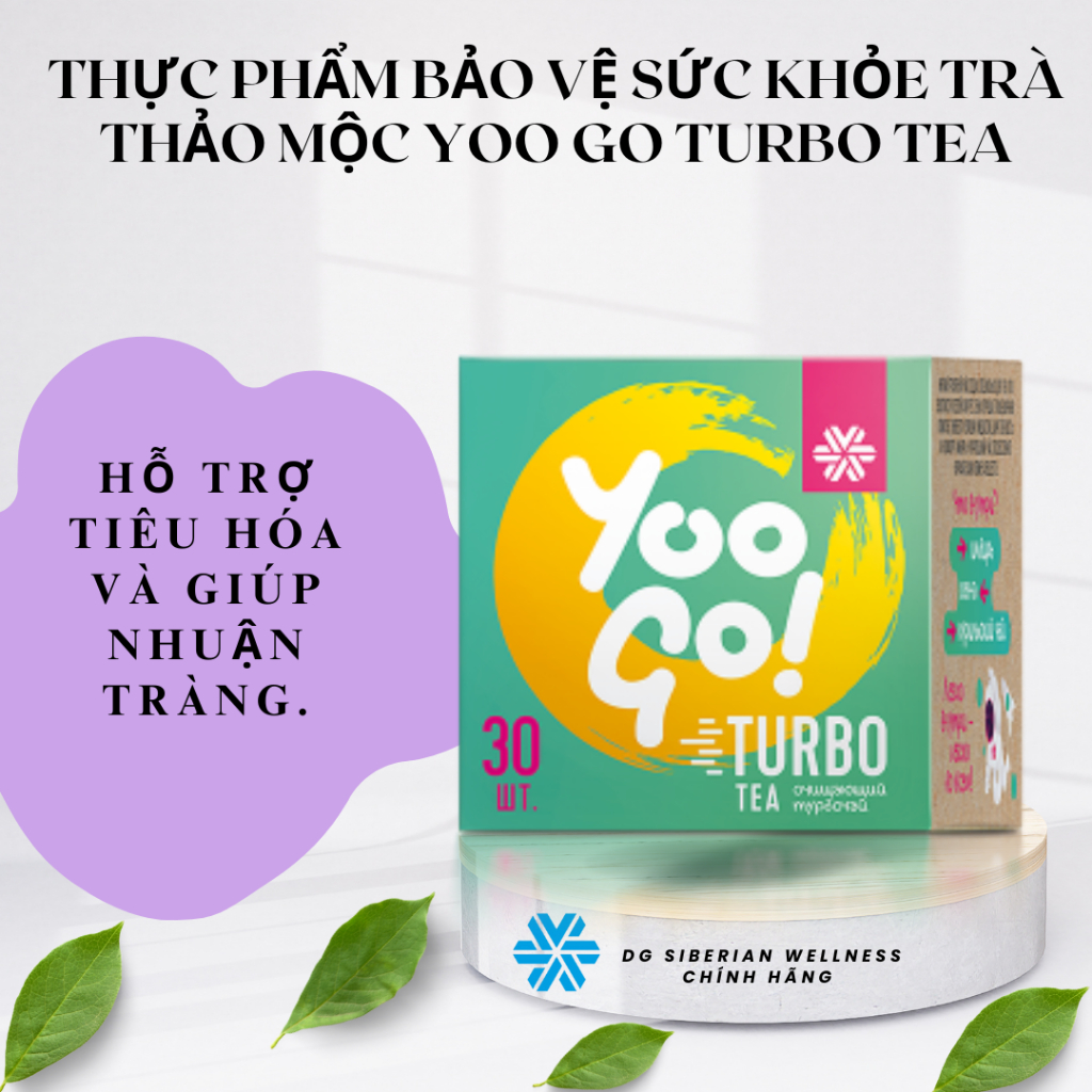 [CHÍNH HÃNG] Trà thảo mộc YOO GO Turbo tea - SIBERIAN WELLNESS | Shopee ...