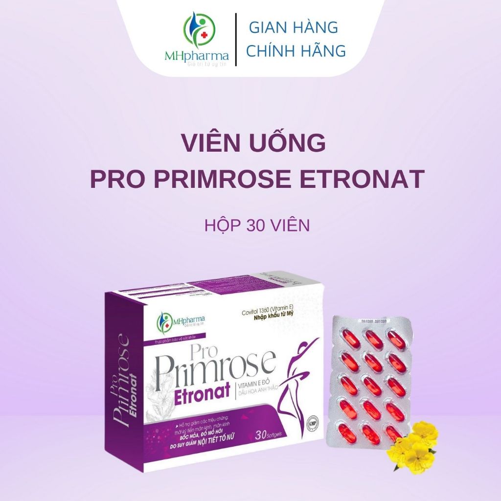 VIÊN UỐNG PRO PRIMROSE ETRONAT | Shopee Việt Nam