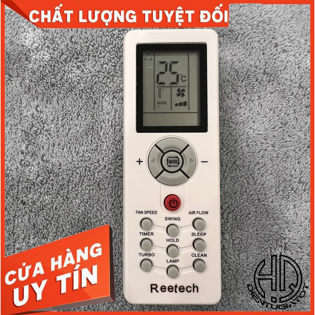 [Remote Điều Khiển Máy Lạnh, Máy Điều Hòa REETECH ZH/GT-01]-[BH 3 tháng ...