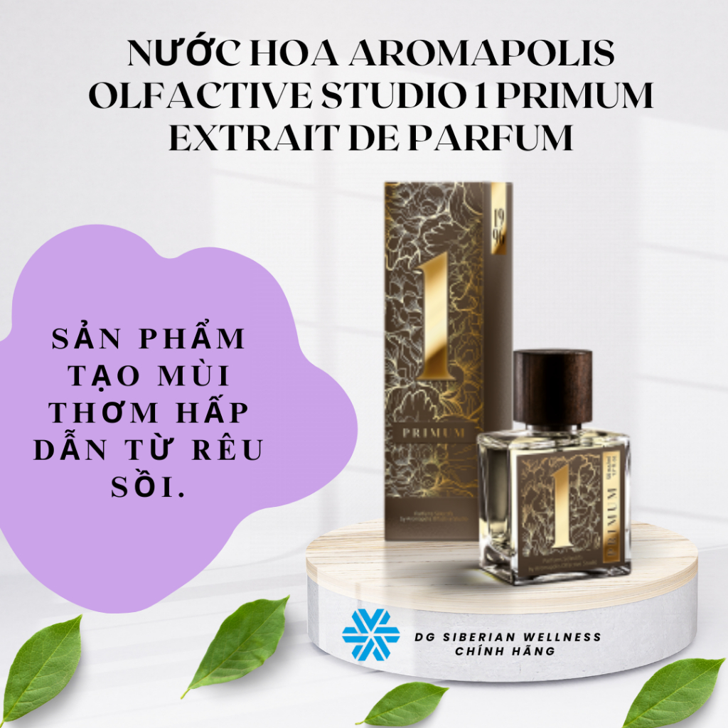 [CHÍNH HÃNG] Nước hoa Aromapolis Olfactive Studio 1 PRIMUM Extrait de ...
