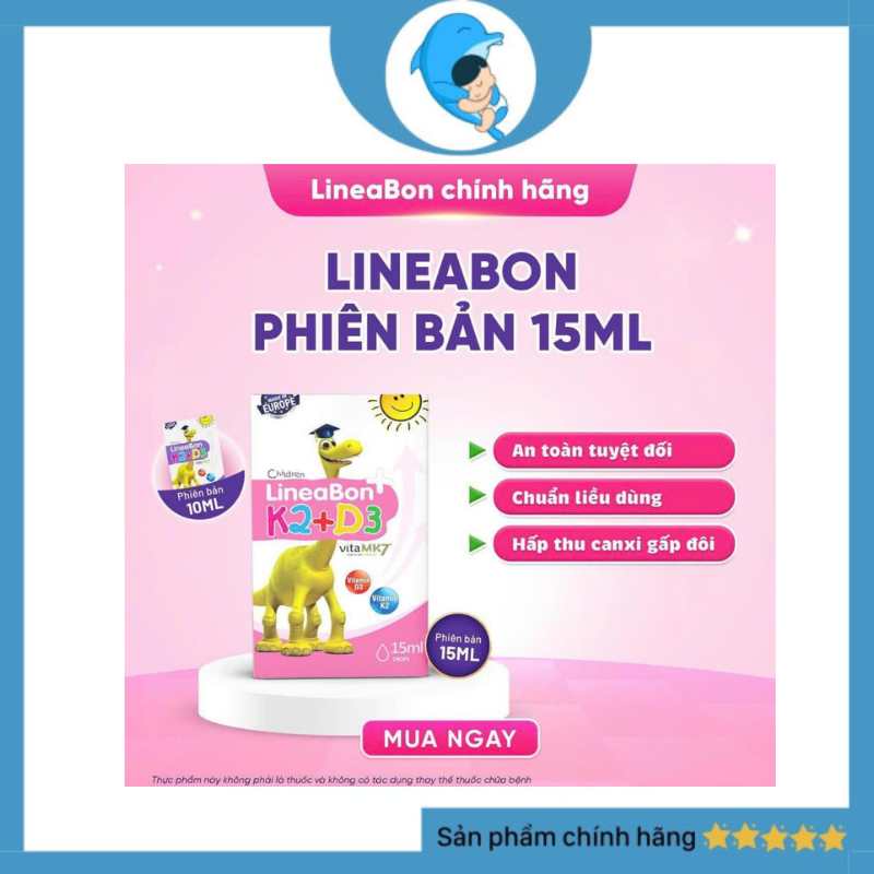 Vitamin D3K2 hỗ trợ hấp thụ canxi, phát triển chiều cao giúp bé khỏe ...