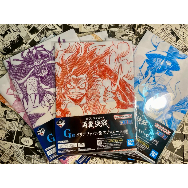 [Chính hãng, new] Clear file hình One Piece, đa dạng mẫu, Chính hãng ...