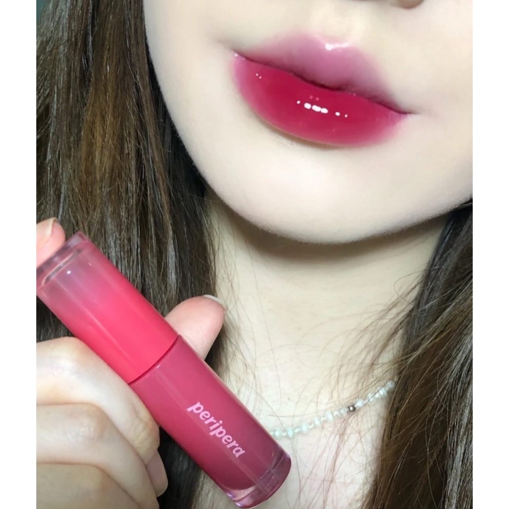 Son Tint Bóng Peripera Ink Mood Glowy Tint 4g Màu 05 Cherry So What ...