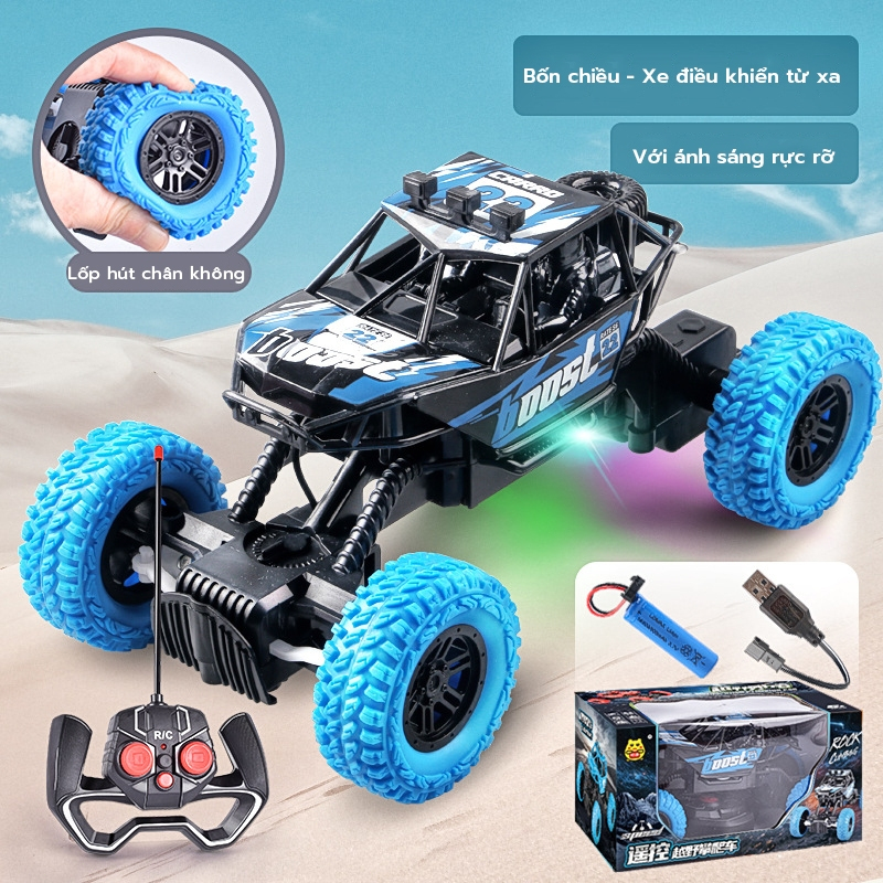 【HCM/Rẻ】Xe RC 20KM/H Xe điều khiển từ xa 2.4GHz Xe tải quái vật Buggy ...