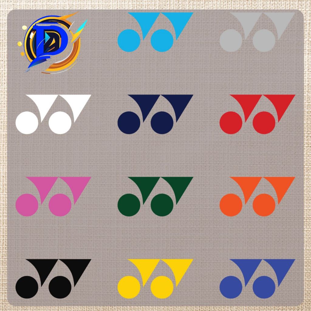 YONEX (5Cm,8cm) Hình ủi nhiệt Logo Sticker YONEX in PET chất lượng cao ...