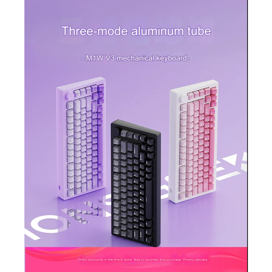(sẵnn) - Bàn phím cơ Monsgeek M1W Bản Full V3 - ( Vỏ nhôm / Mạch xuôi ...