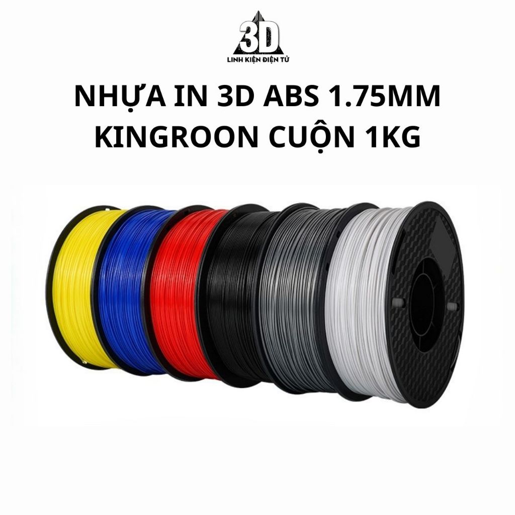 Nhựa in 3D ABS 1.75mm KINGROON cuộn 1kg dành cho máy in 3D | Shopee Việt Nam