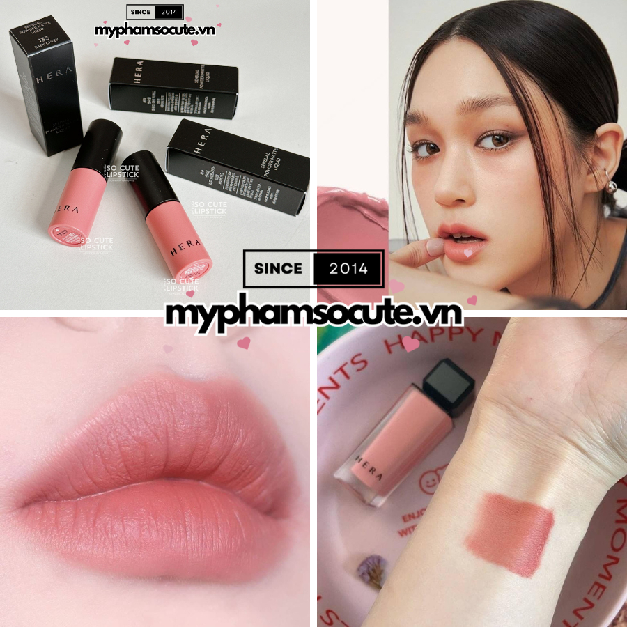 Son bóng Hera Sensual Spicy Nude Gloss 462 Speechless / 499 Rosy Suede ...