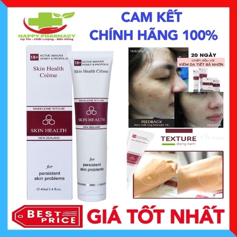 [Chính Hãng] Kem Mật Ong Manuka 18+ Giảm Mụn, Mờ Thâm, Làm Dịu Da Dị ...