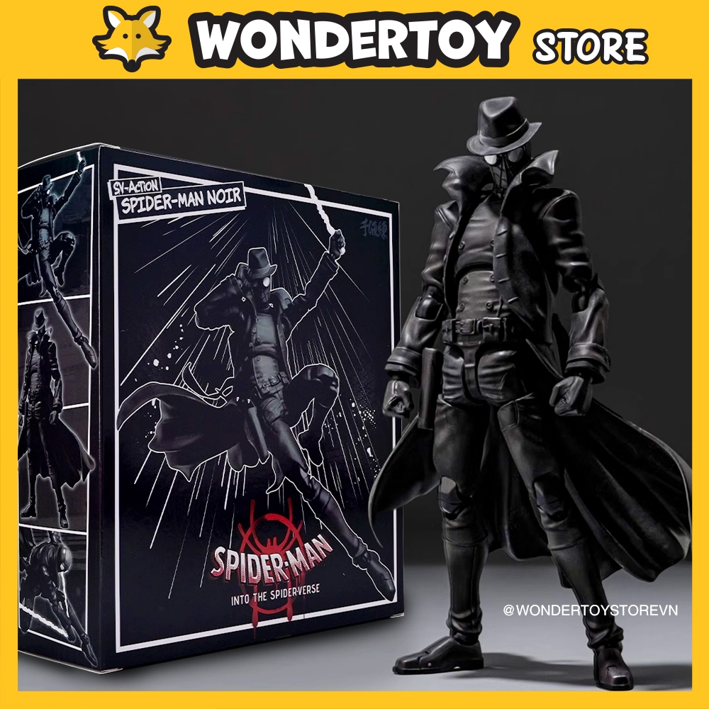 Mô hình Marvel Sentinel Spider-Man Into the Spider-Verse Noir SV-Action ...