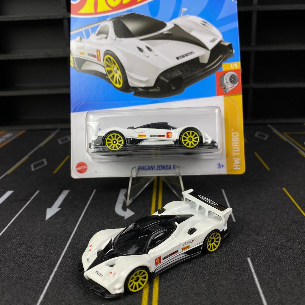 Xe mô hình Hot Wheels Pagani Zonda R - White - tỉ lệ 1/64 | Shopee Việt Nam
