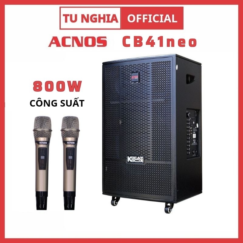 Loa kéo ACNOS CB41neo Bass 40cm 800W | Mẫu Mới 2024 | NEW 100% | Bảo hành chính hãng 12 tháng ...