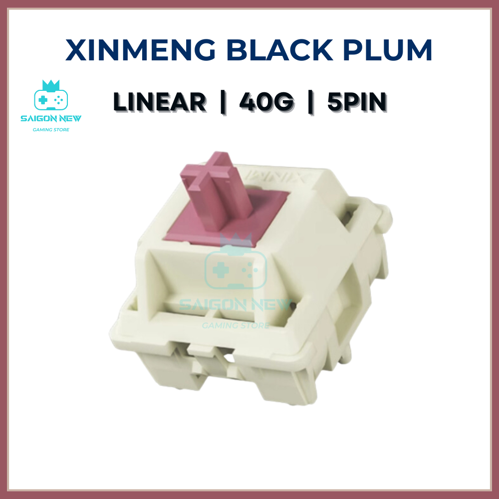 Switch Outemu - black Plum - Có Pre Lube - Switch dạng LINEAR - Tuổi ...