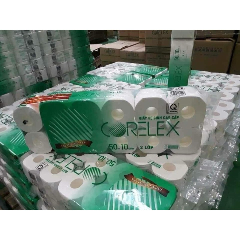 Giấy Vệ Sinh Corelex Bịch 12 Cuộn Mới | Shopee Việt Nam