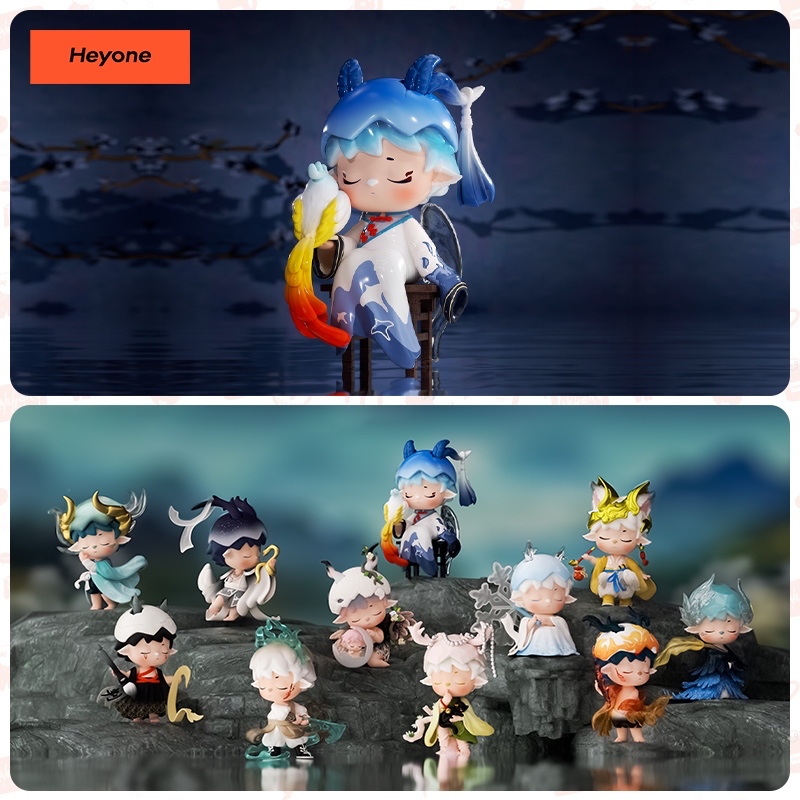 Heyone: MIMI Myth Mountain and Sea Gods (Blind box set 10 hộp) | Shopee ...