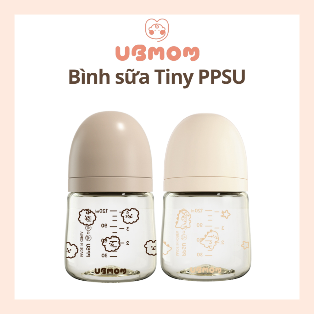 BÌNH SỮA UBMOM TINY 120ML | Shopee Việt Nam