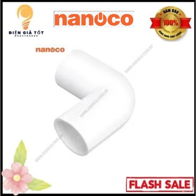 CO nối ống điện phi 16 , 20 , 25 , 32 ,40 , 50 nanoco phụ kiện PVC ...