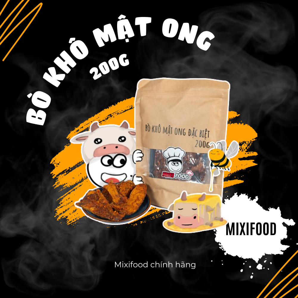 [HN - CHÍNH HÃNG] Bò mật ong đặc biệt, MIXIFOOD tuyệt phẩm thịt bò chất ...
