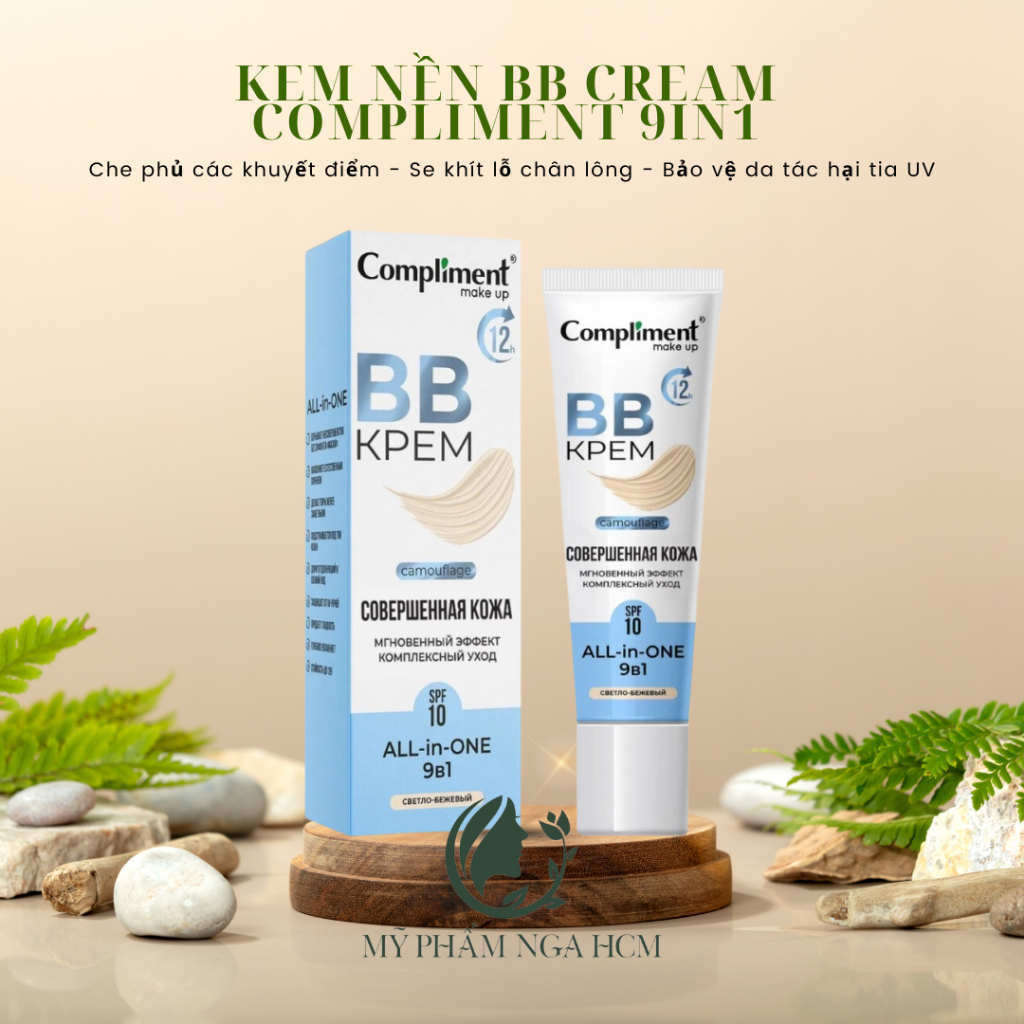 Kem nền BB cream Compliment 9in1 spf10 | Shopee Việt Nam