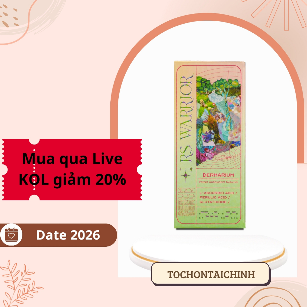 SERUM VITAMIN C RS WARRIOR - DERMARIUM | Shopee Việt Nam