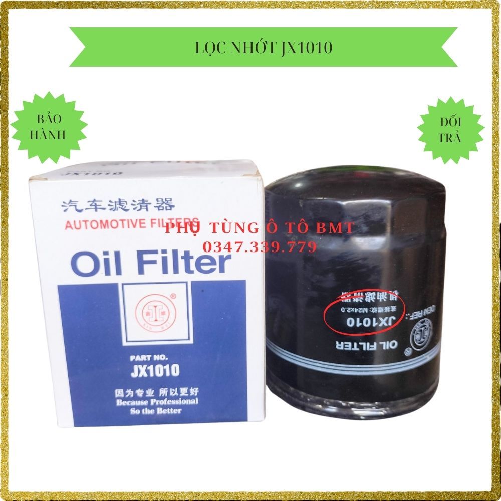 Lọc nhớt xe tải thaco Trường hải 8 tấn, mã số lọc JX1010 | Shopee Việt Nam