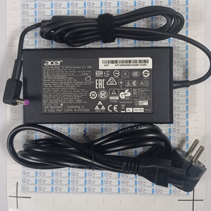 [Sạc Zin] Sạc Laptop Acer 19.5V-9.23A 180W Acer Aspire V17 Nitro Acer ...