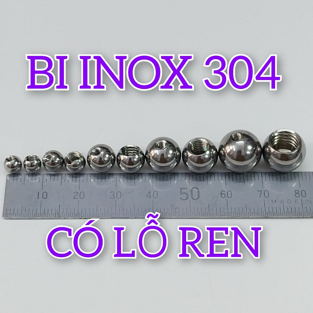 BI INOX 304 có lỗ ren kích thước 5 - 12 mm | Shopee Việt Nam