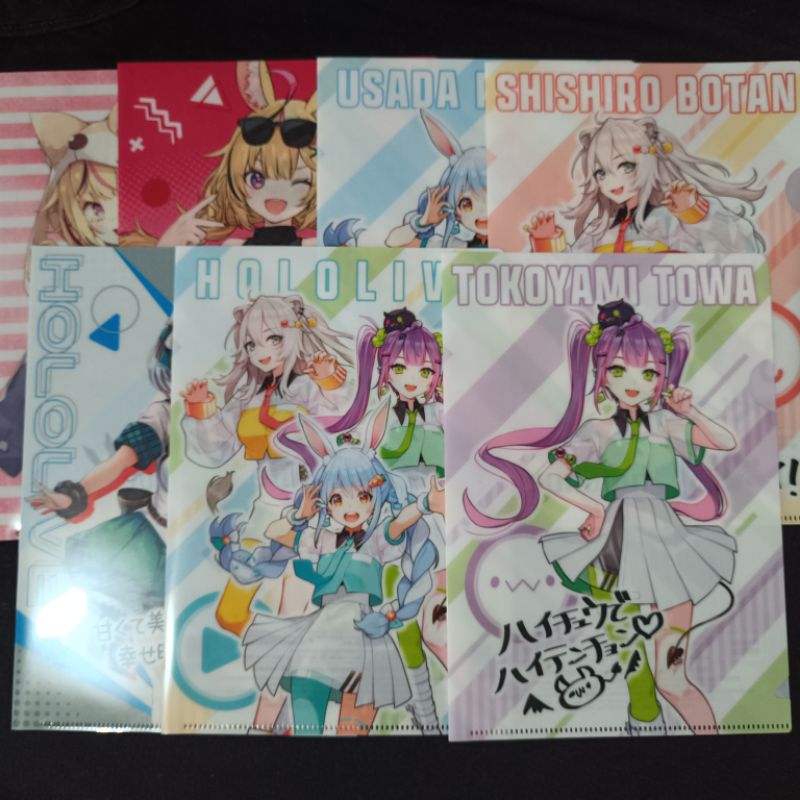 Kẹp tài liệu Clear file Hololive | Shopee Việt Nam