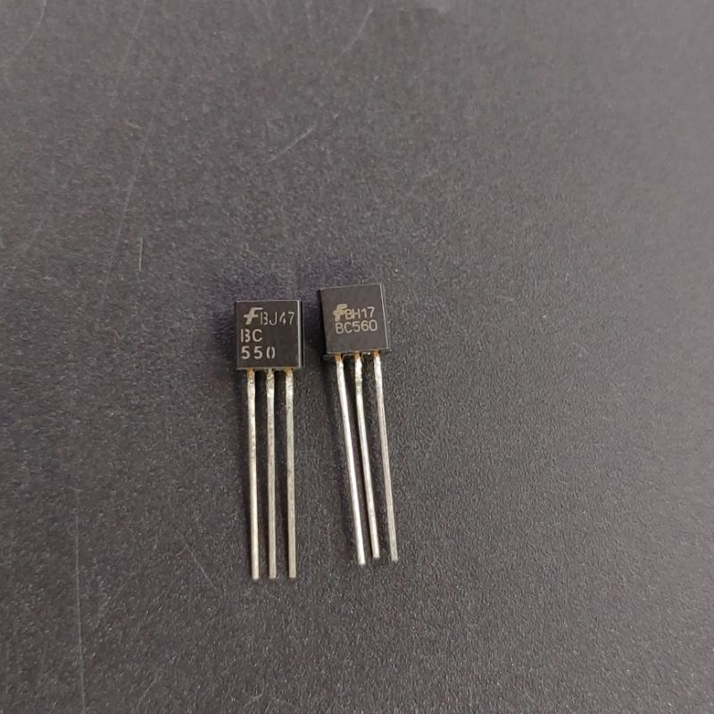 (4 con) Transistor bán dẫn Low-noise BC550 BC560 FAIRCHILD | Shopee ...