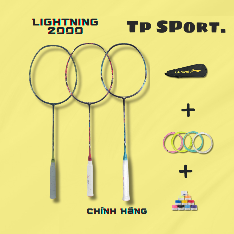 Vợt cầu lông lining lightning 2000, 3000 chính hãng | Shopee Việt Nam