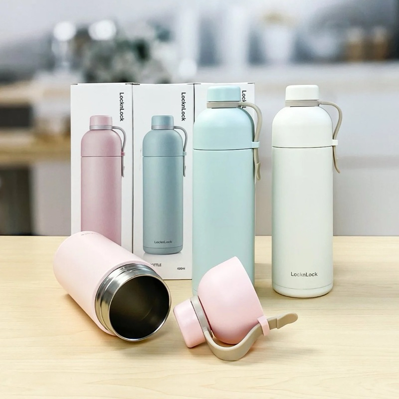 [LOCKnLOCKBÌNH GIỮ NHIỆT 490ML BELT BOTTLE-LHC4267( MỚI 2021) | Shopee ...