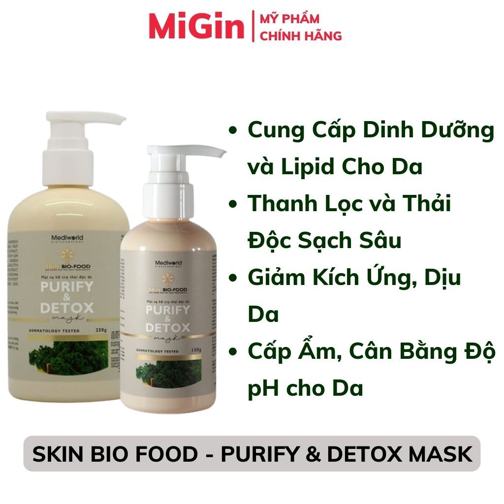 Thải Độc Skin Bio Food Purify & Detox Mask - Thanh Lọc và Cấp Dưỡng Cho ...