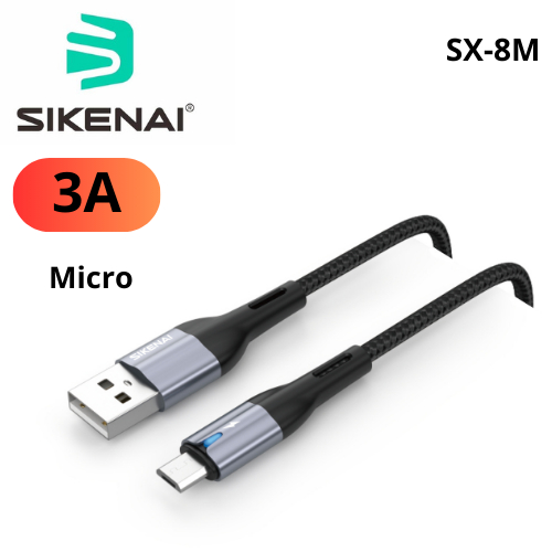 Dây Sạc Sikenai SX-8M Tắt Nguồn Thông Minh Dòng Điện 3A | Shopee Việt Nam